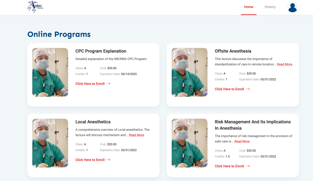 SAS Program Portal – Summit Anesthesia Seminars